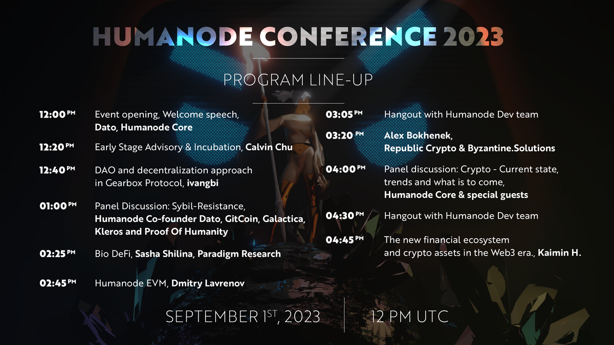 Get Ready, Only 3 Days Left Until Humanode Conference 2023!