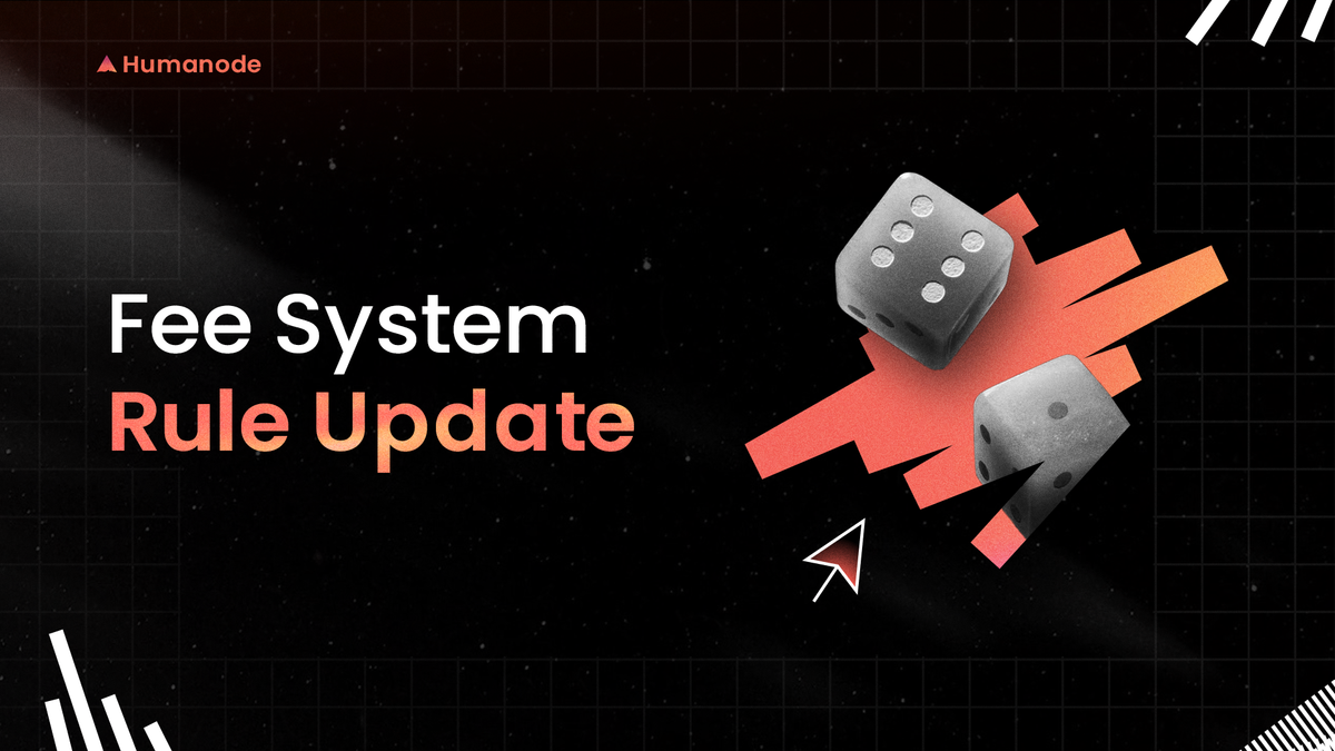 Human nodes' fee distribution update